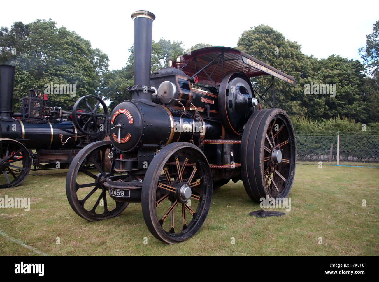 Kent County Show Detling Kent Traction Engine Stock Photo - Alamy