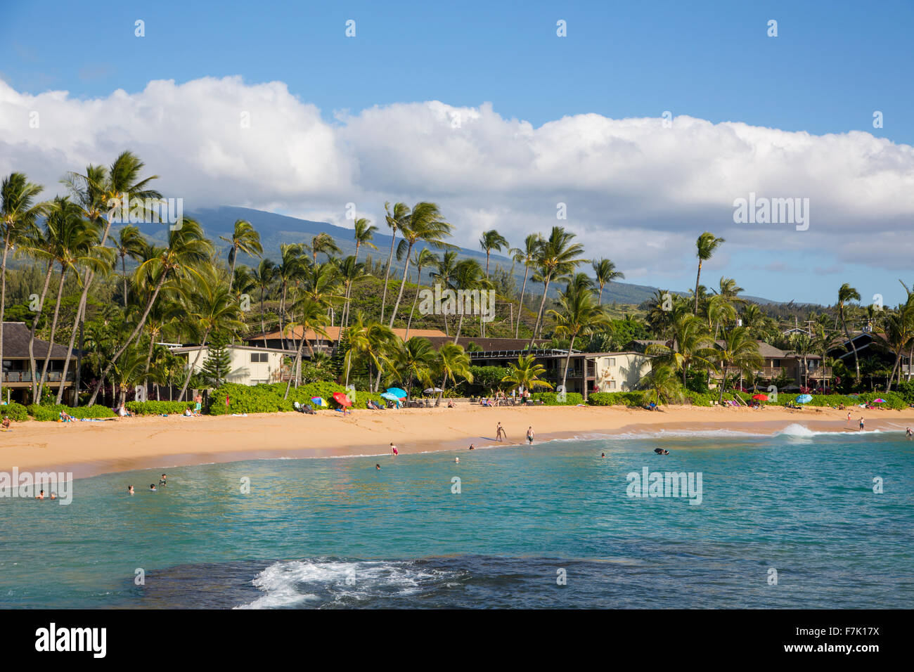Napili Beach, Maui, Hawaii Stock Photo - Alamy