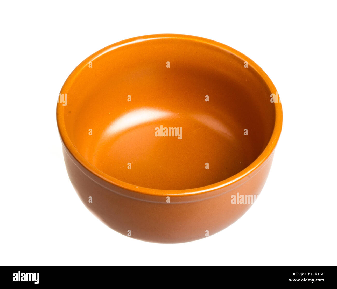 empty bowl isolated on white Stock Photo - Alamy