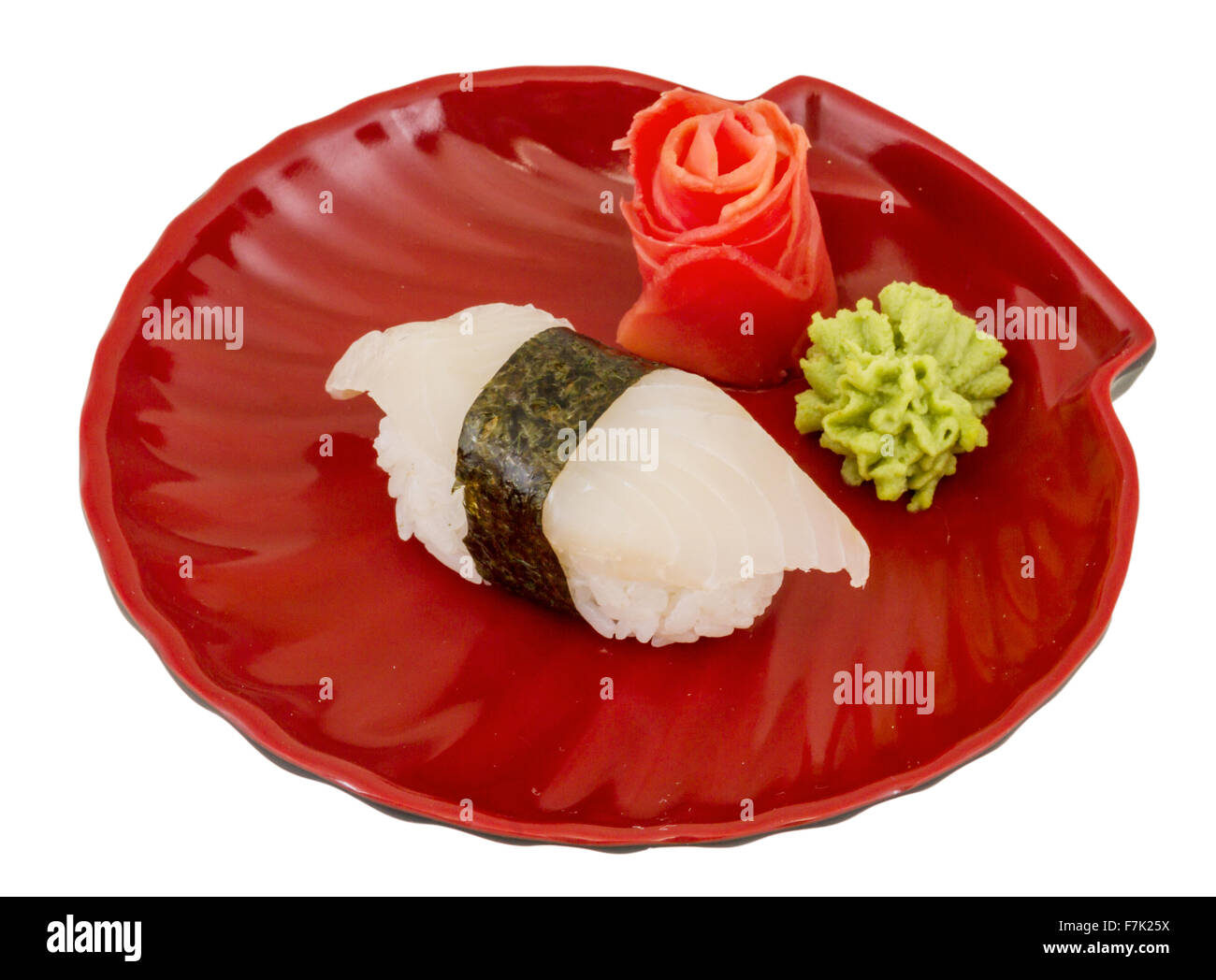 White fish sushi Stock Photo - Alamy