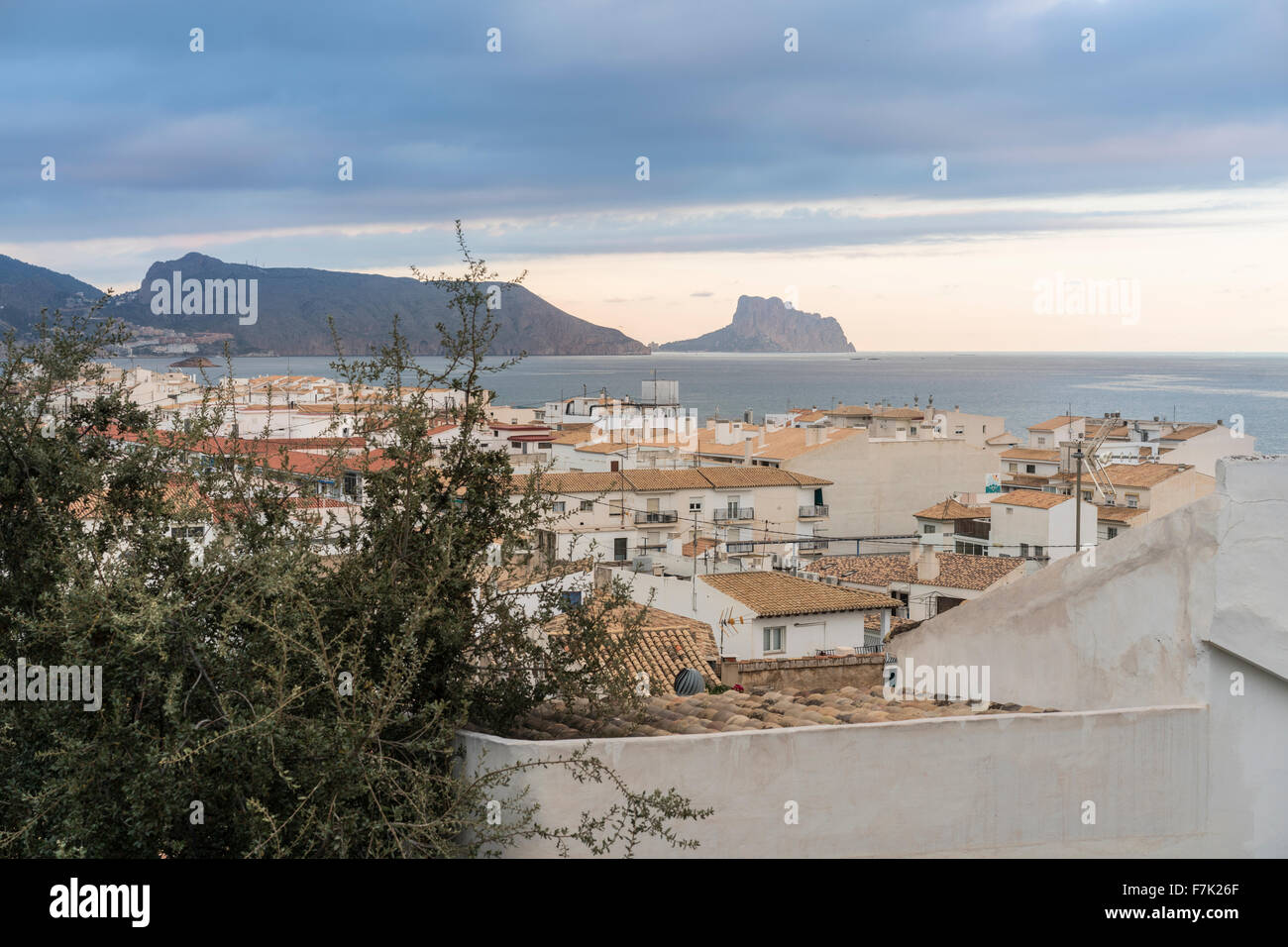 The city of Altea in Spain, Europe Stock Photo - Alamy