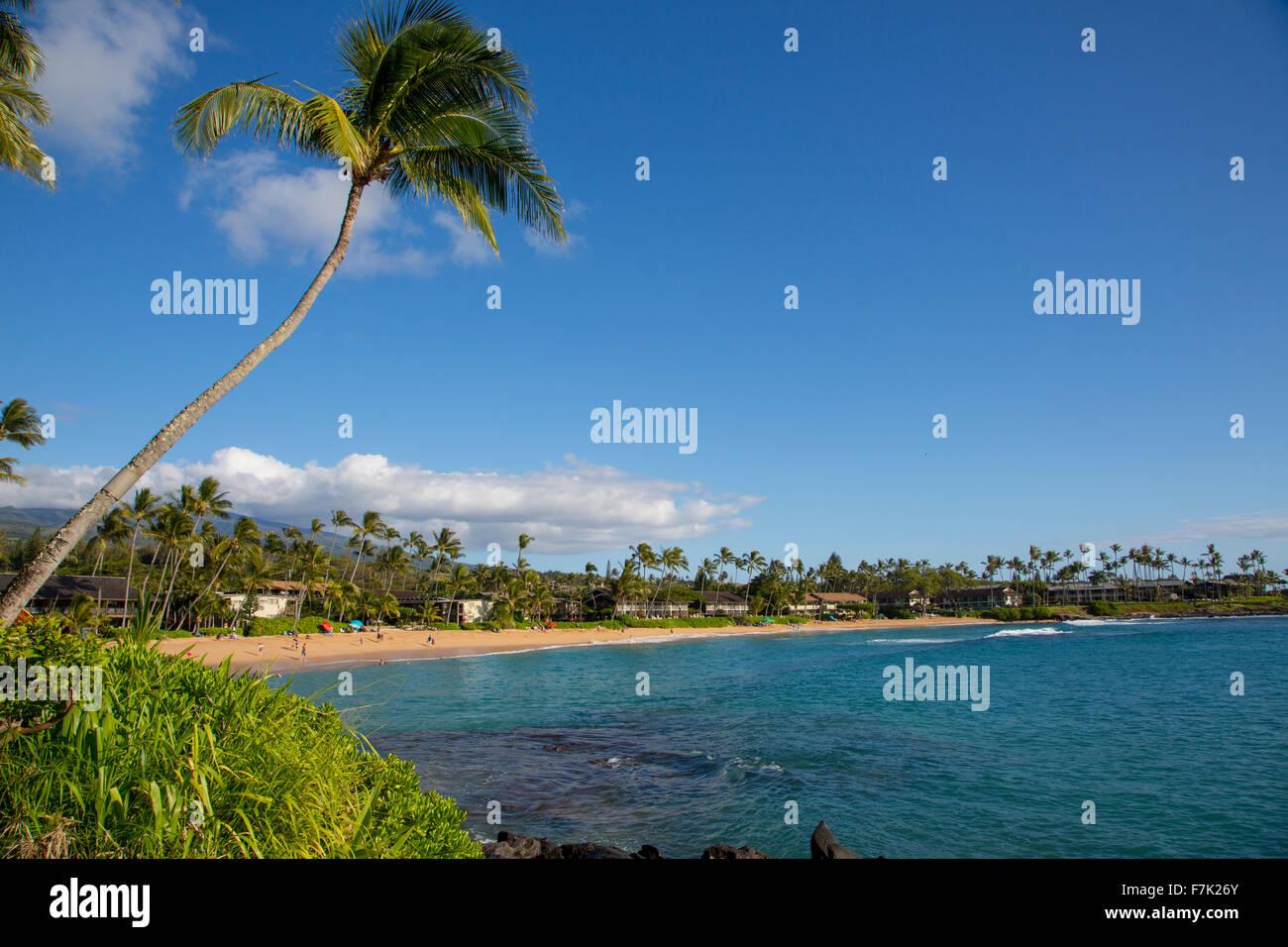 Napili Beach, Maui, Hawaii Stock Photo - Alamy