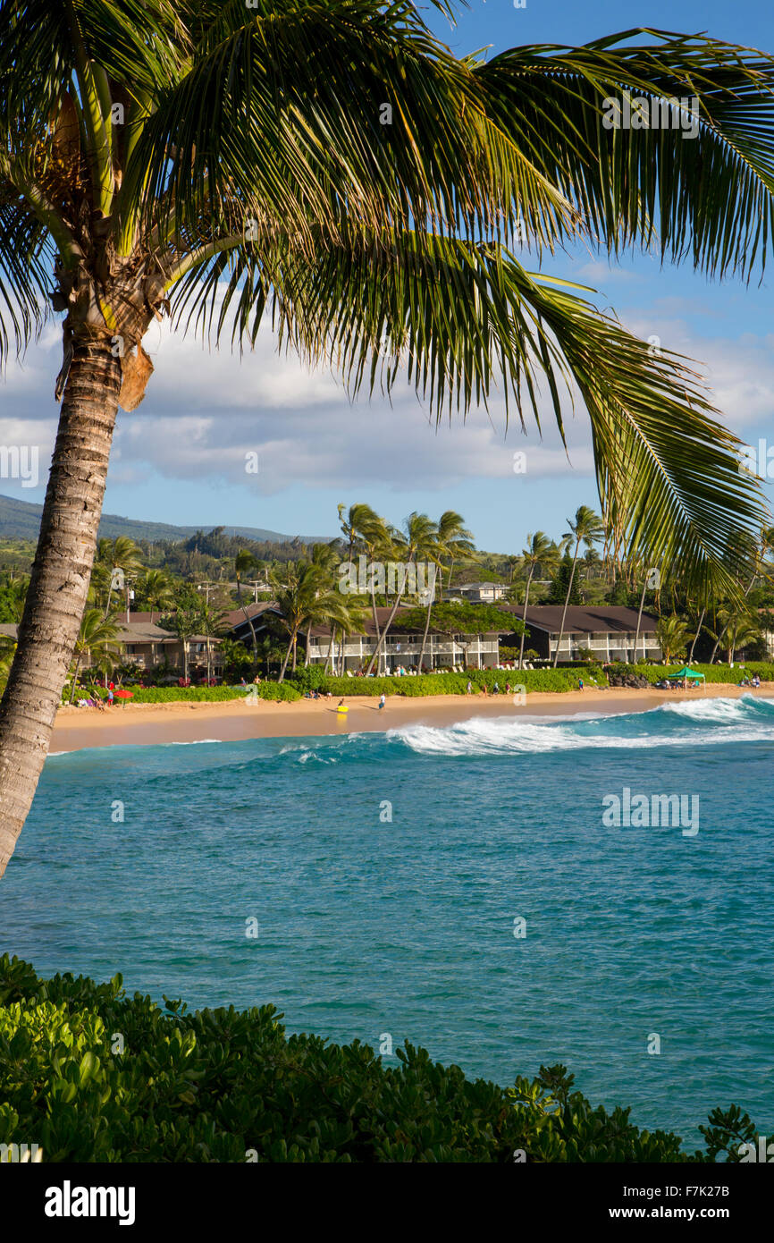 Napili Beach, Maui, Hawaii Stock Photo - Alamy