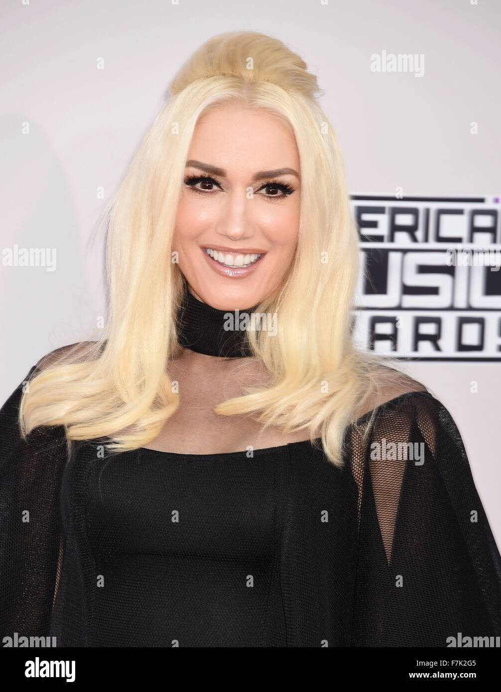 GWEN STEFANI US singer in November 2015. Photo Jeffrey Mayer Stock ...