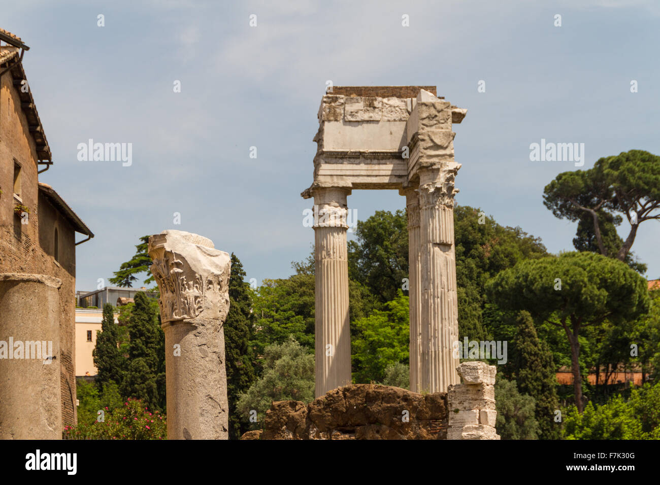 Ruins by Teatro di Marcello, Rome - Italy Stock Photo - Alamy