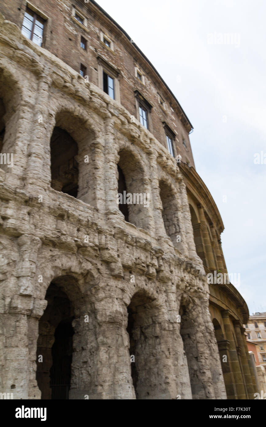 The Theater of Marcellus Stock Photo - Alamy