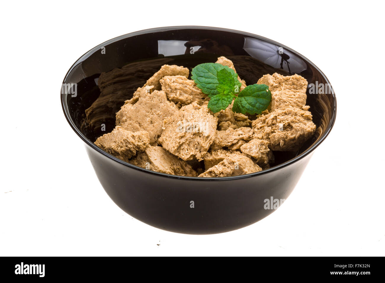 Sunflower Halva isolated studio macro shoot Stock Photo - Alamy