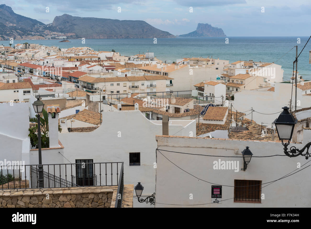 The city of Altea in Spain, Europe Stock Photo - Alamy