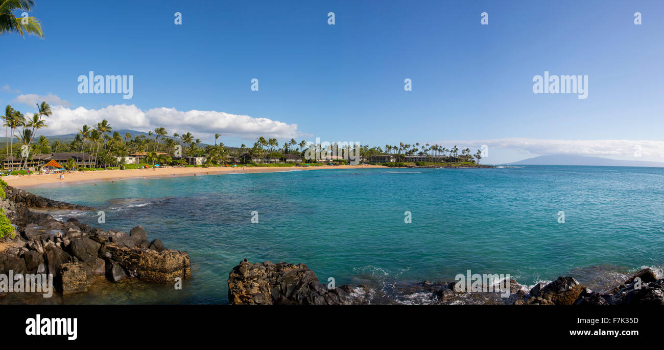 Napili Beach, Maui, Hawaii Stock Photo - Alamy