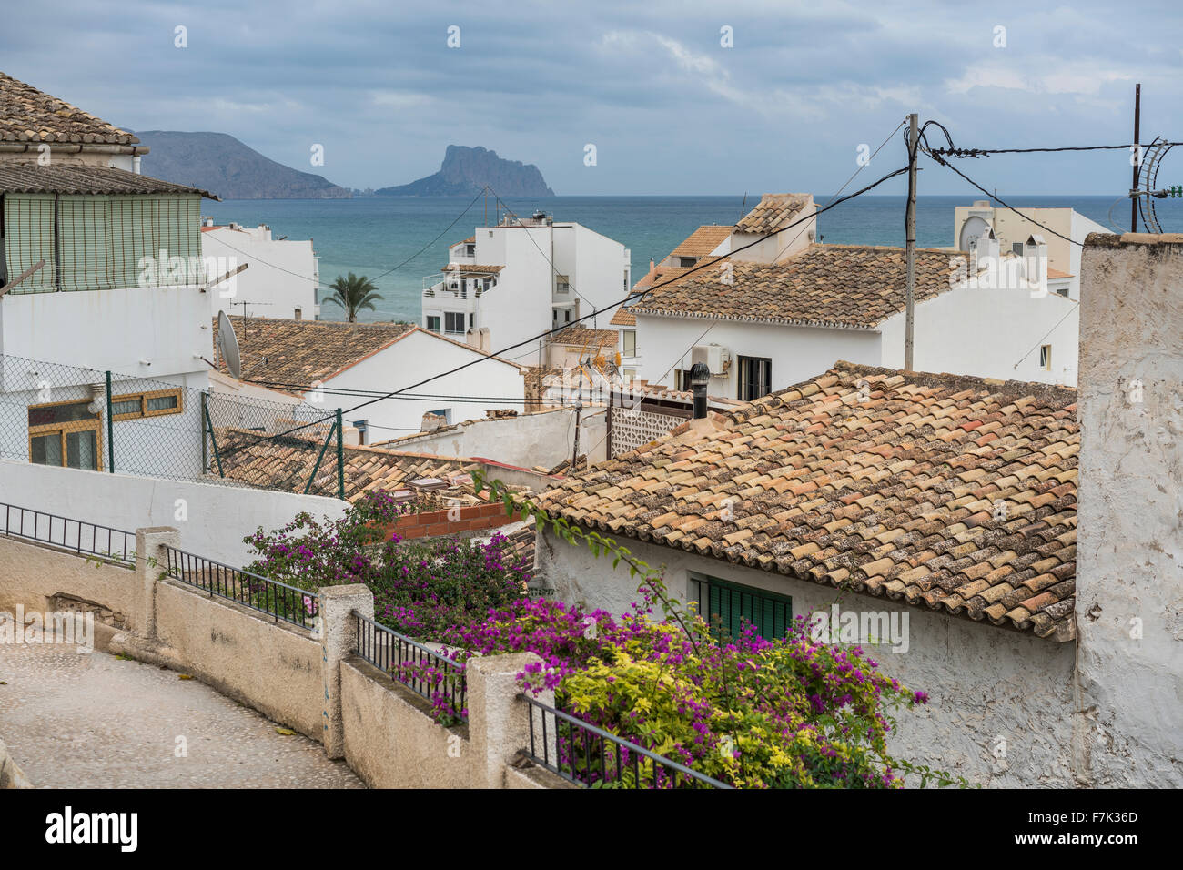 The city of Altea in Spain, Europe Stock Photo - Alamy