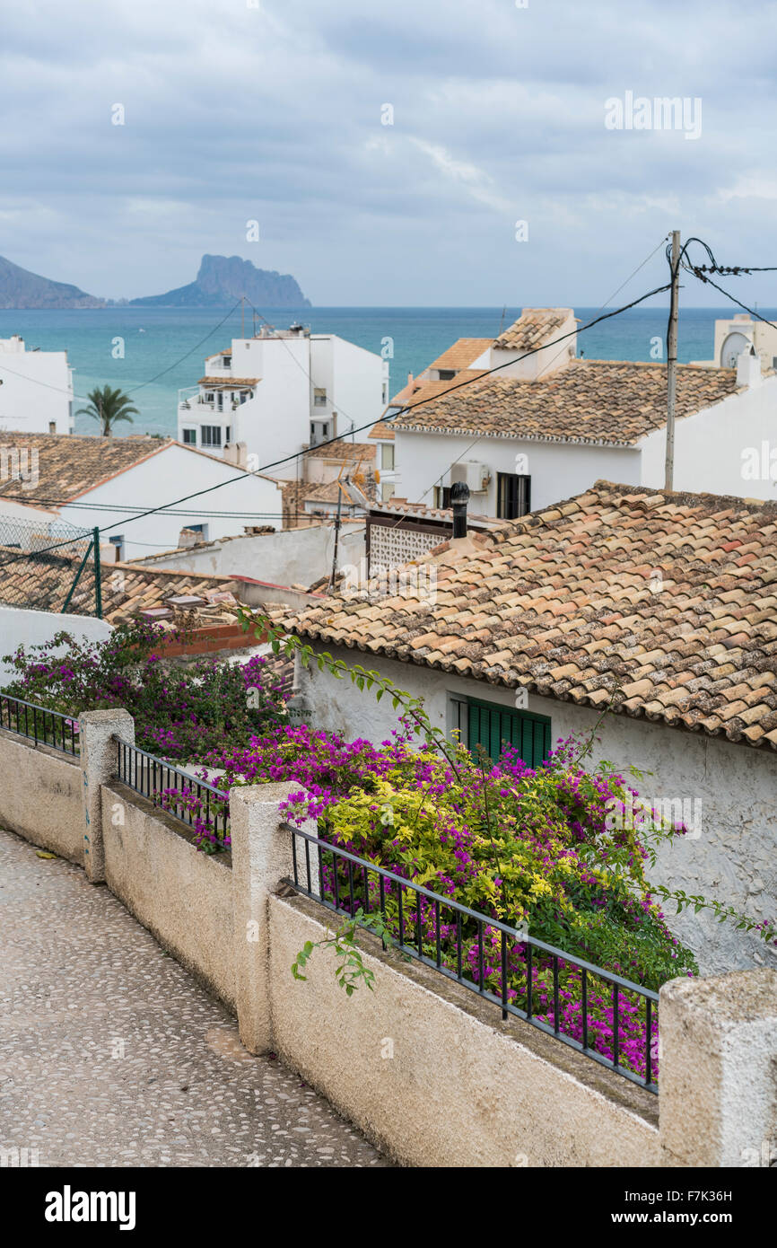 The city of Altea in Spain, Europe Stock Photo - Alamy