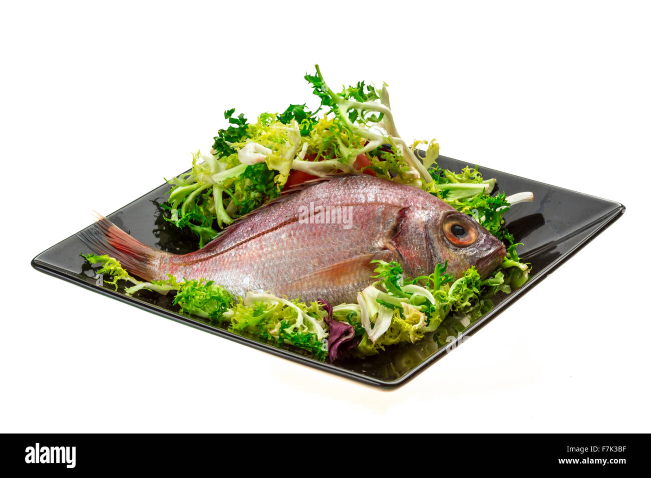 Raw Sea Perch Stock Photo - Alamy