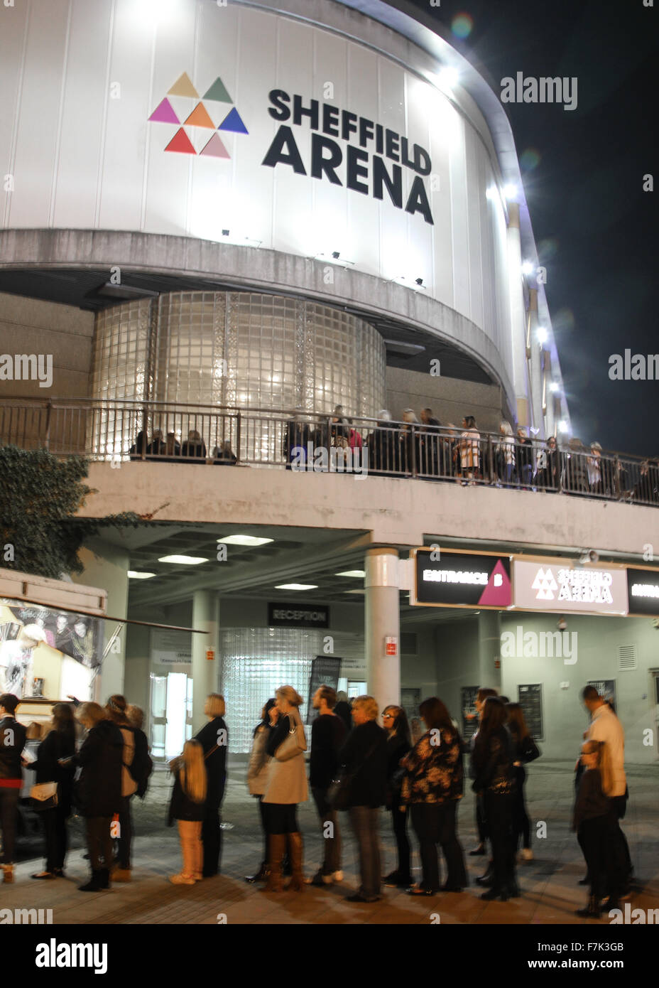 Fans from around the world flock to the Motorpoint Arena Sheffield for ...