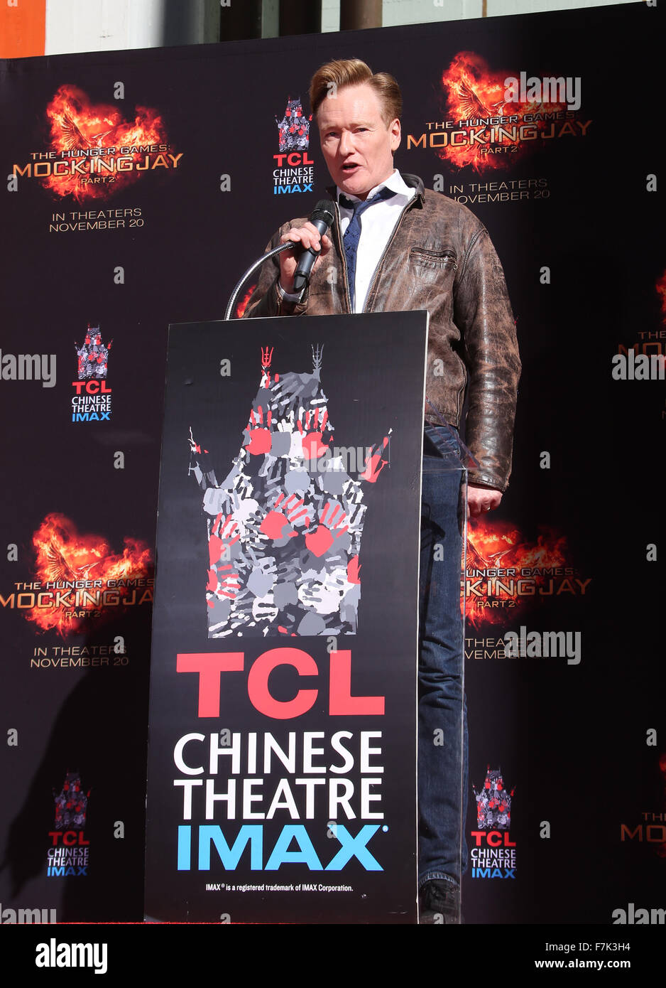 'The Hunger Games: Mockingjay, Part 2' cast hand and footprint ceremony ...