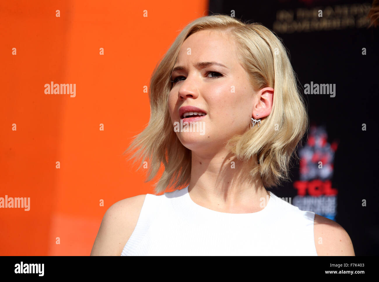 'The Hunger Games: Mockingjay, Part 2' cast hand and footprint ceremony ...