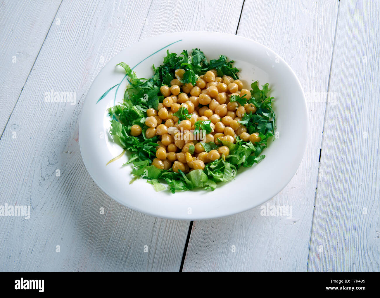 Lebanese Chickpea Balila Stock Photo - Alamy
