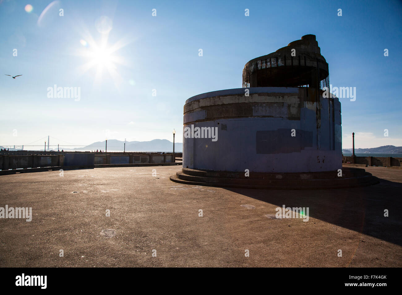 Lighthouse in San Francisco Maritime National Historical Park Stock ...
