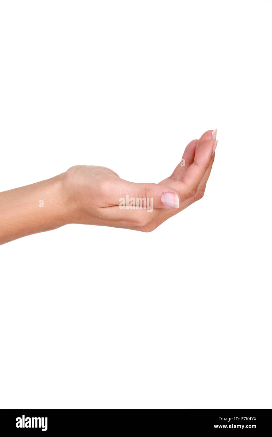 Praying Begging Hand Gesture Isolated High Resolution Stock Photography ...