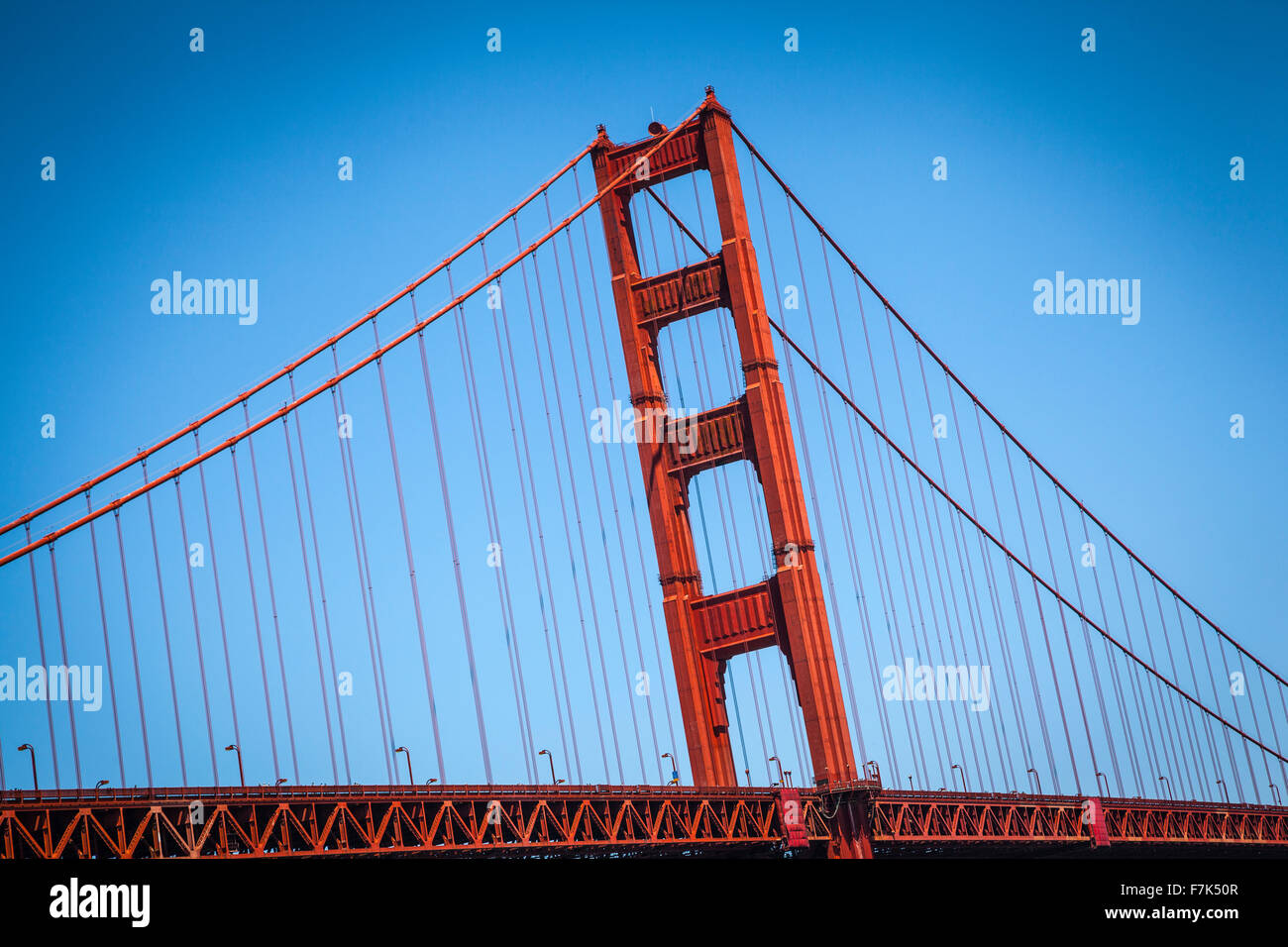 Under the Golden Gate bridge Stock Photo - Alamy