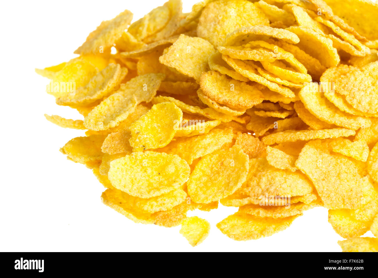Corn Flakes Macro Stock Photo - Alamy