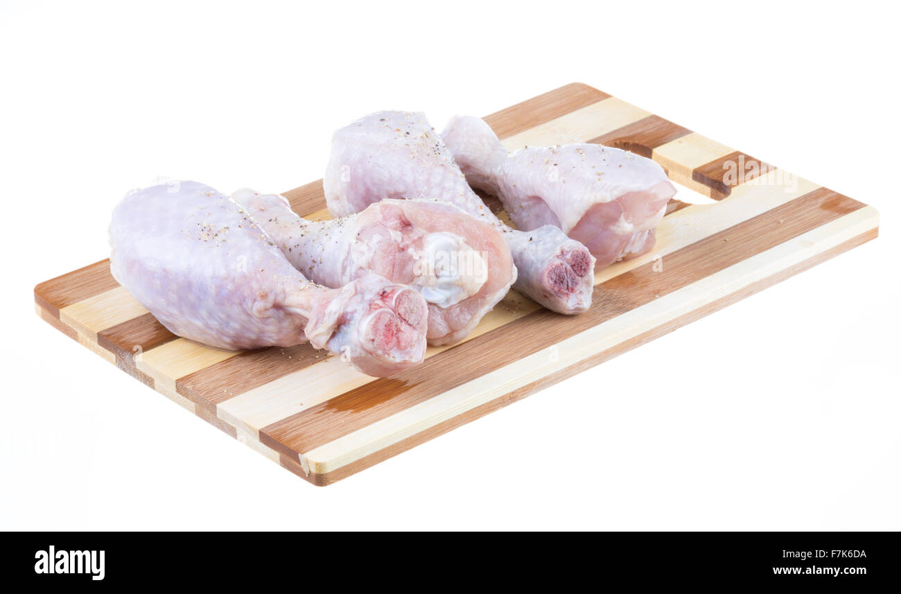 Close up of fresh raw chicken legs Stock Photo - Alamy