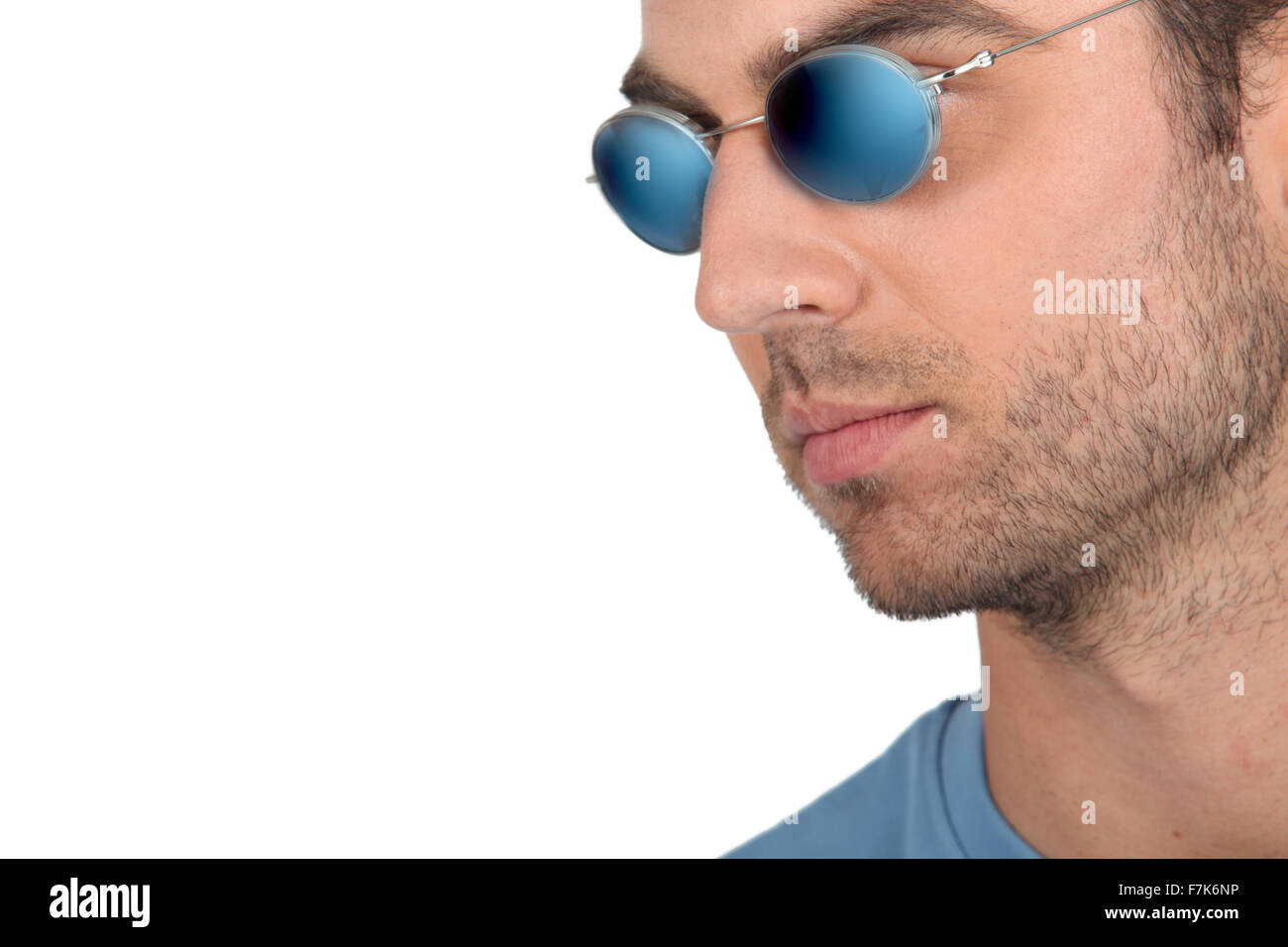 Man wearing shades Stock Photo - Alamy