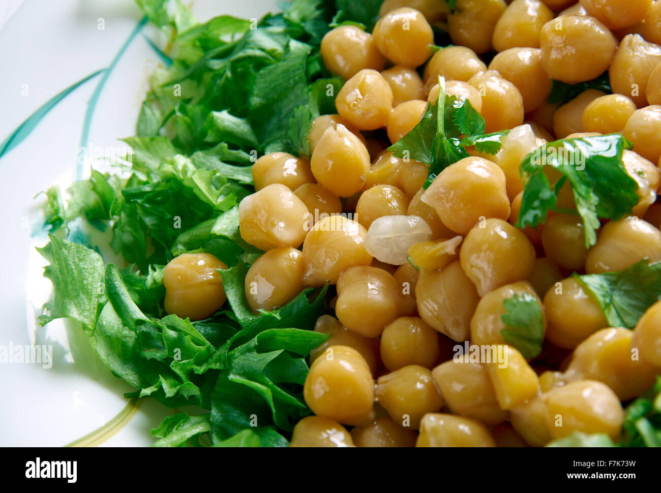 Lebanese Chickpea Balila Stock Photo - Alamy