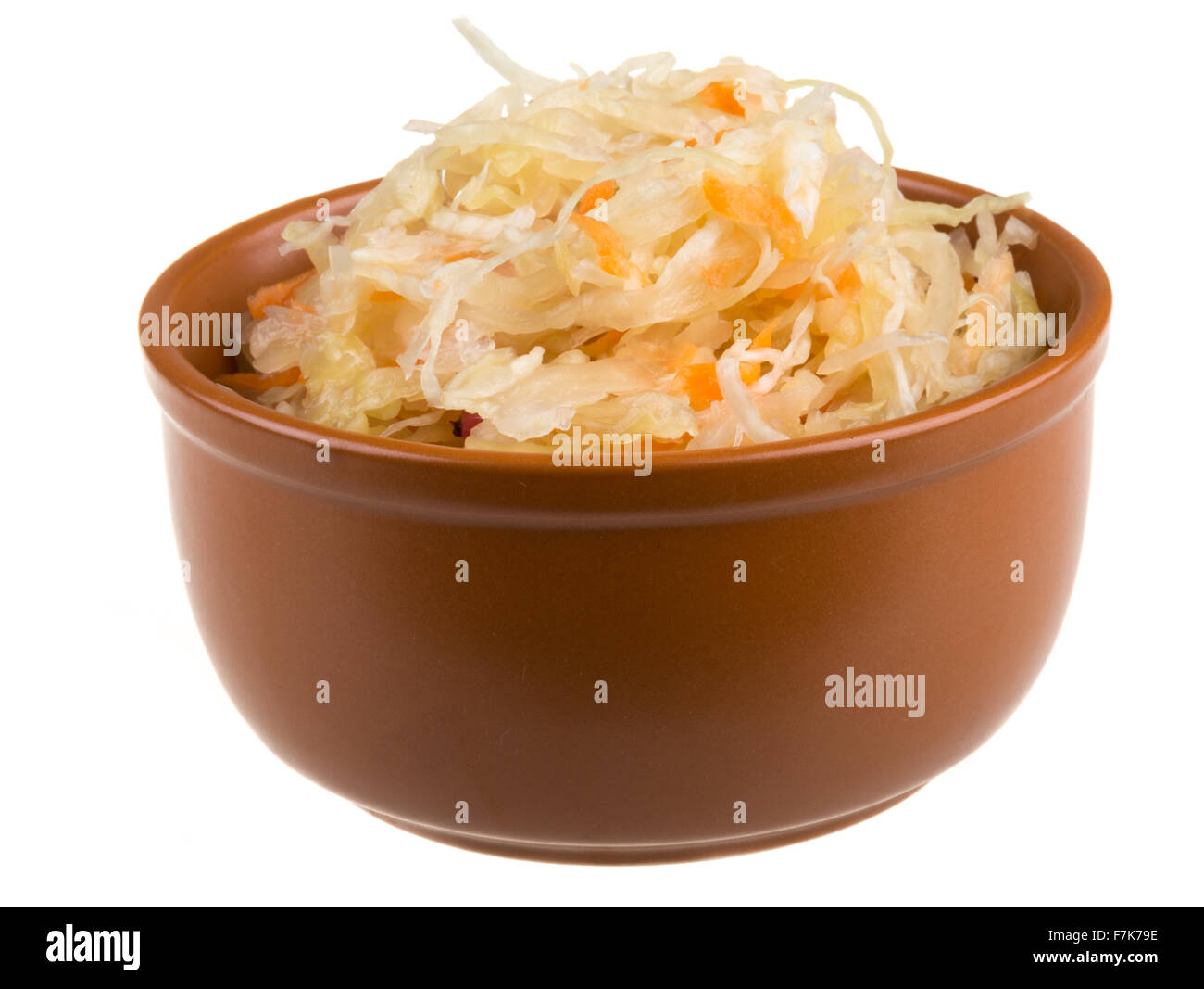 Sauerkraut - Russian national food Stock Photo - Alamy