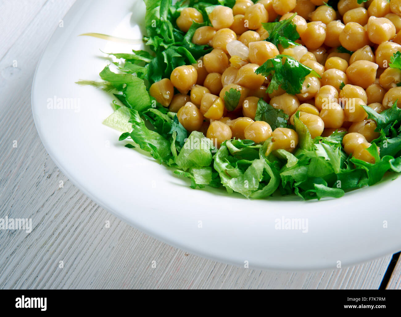 Lebanese Chickpea Balila Stock Photo - Alamy
