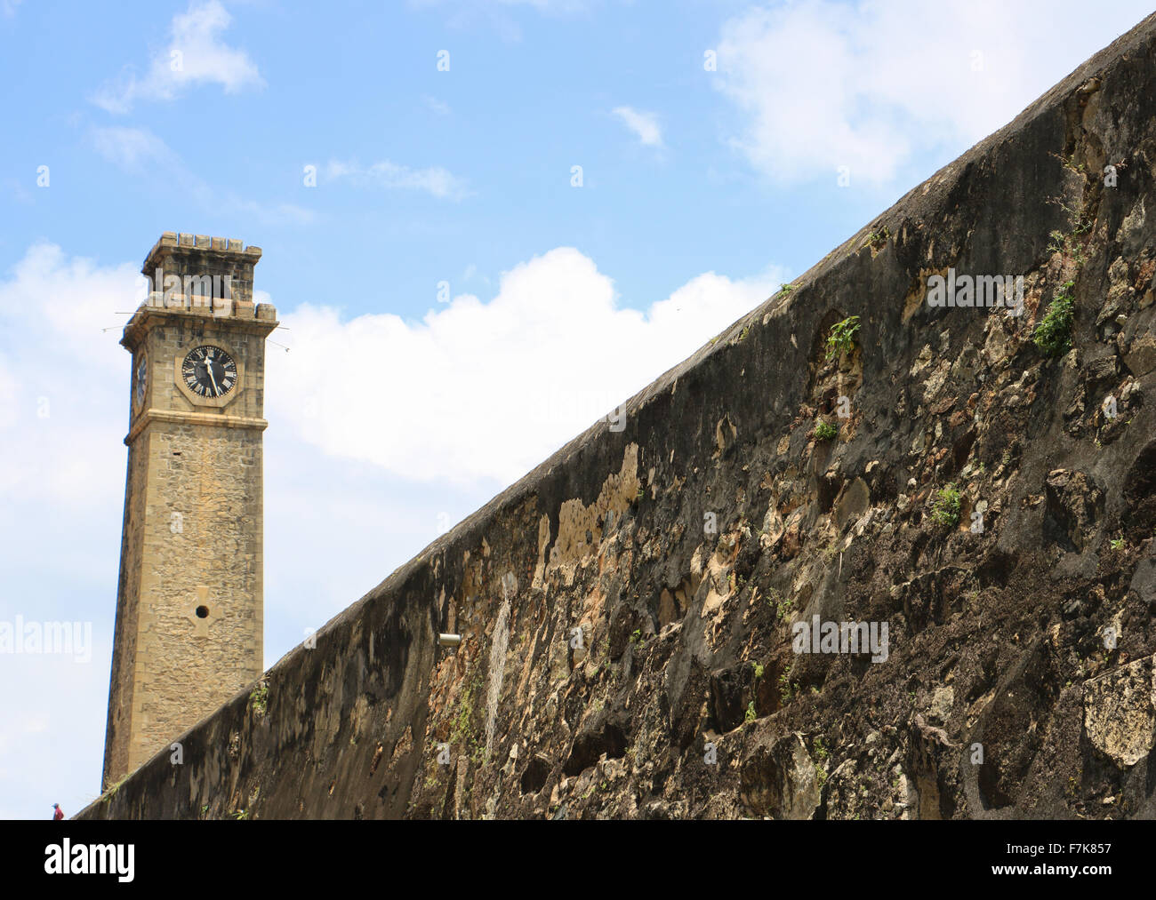 Galle fort clock tower hi-res stock photography and images - Alamy