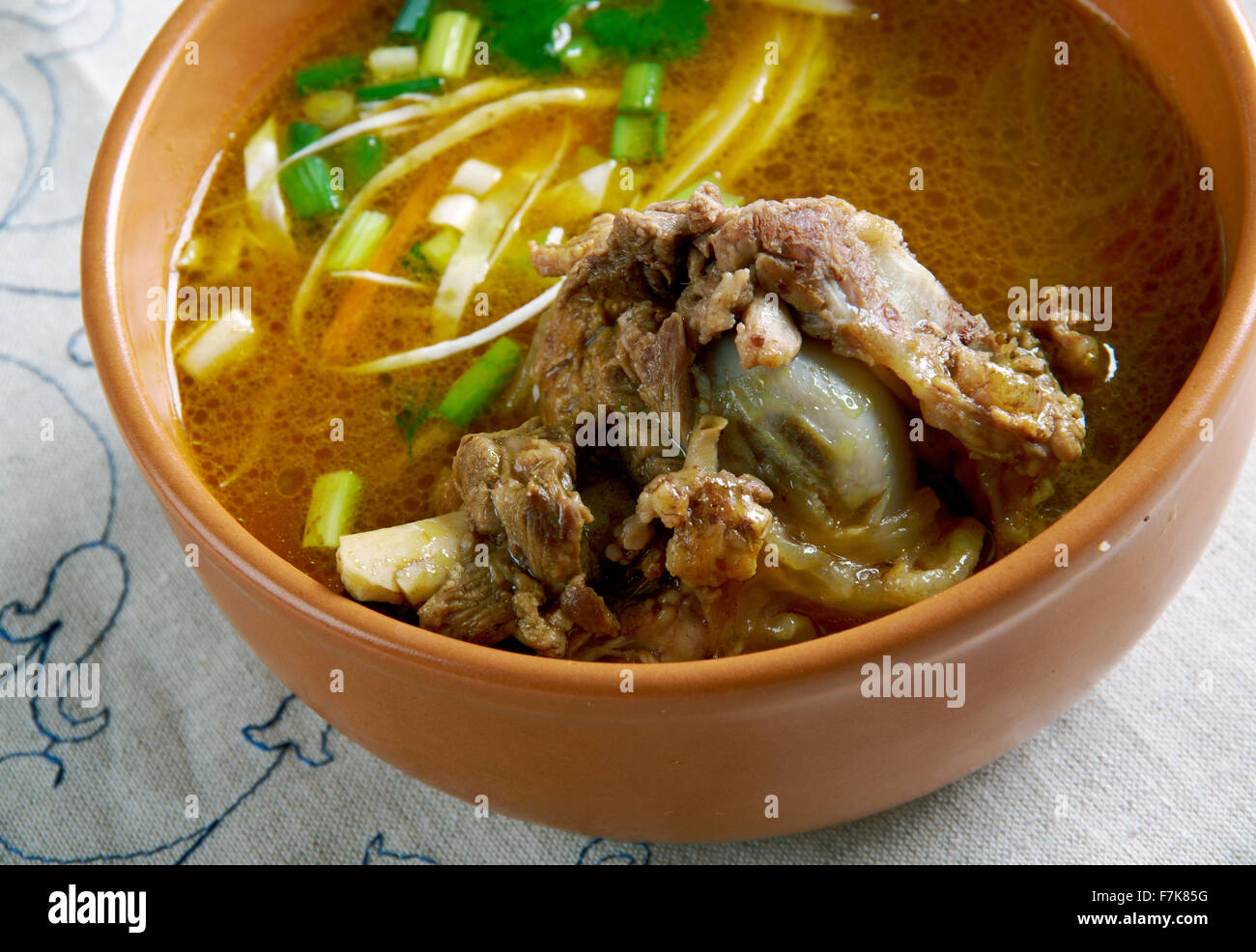 Nihari Gosht with Varqi Paratha Stock Photo - Alamy