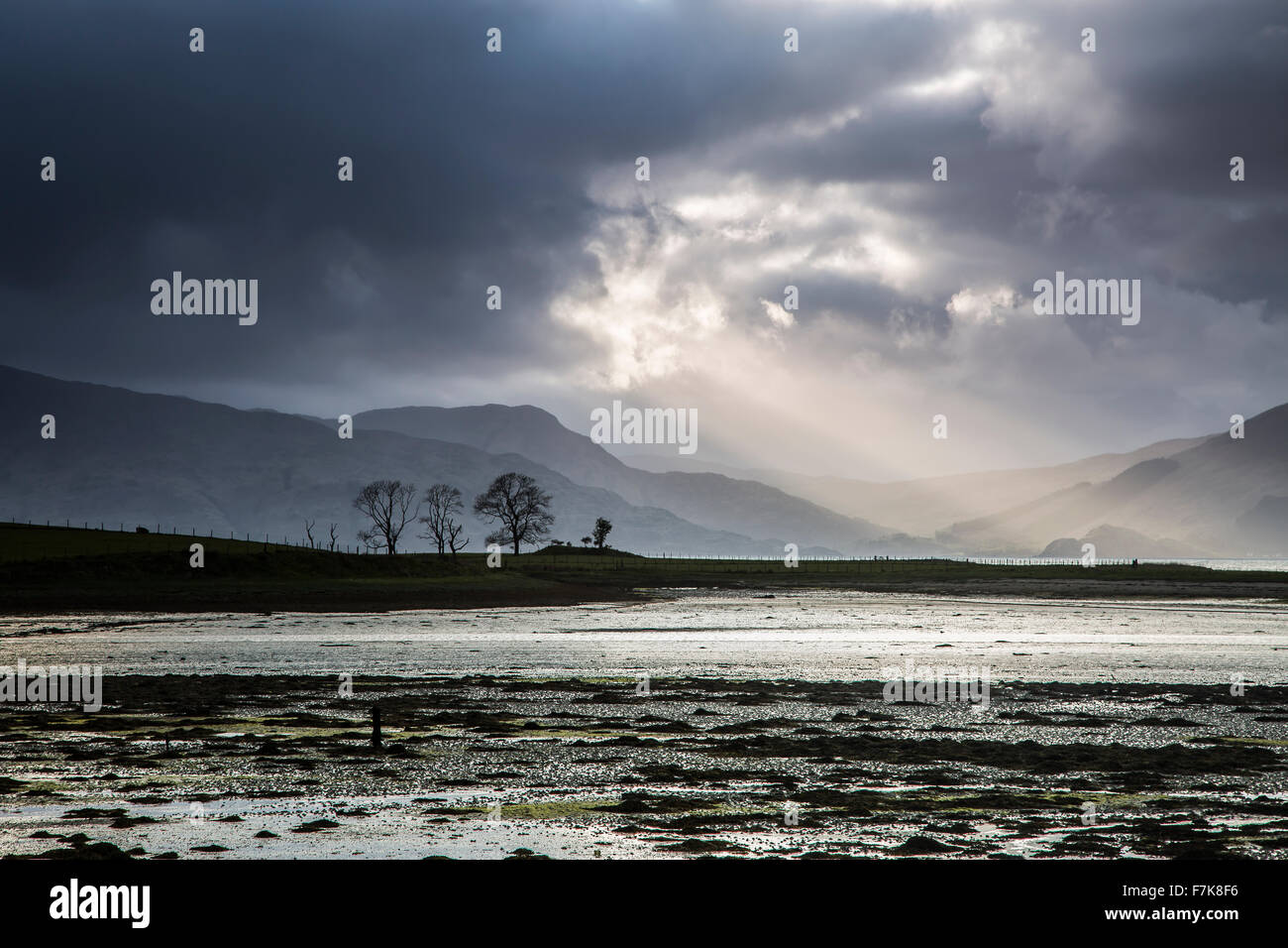 Stormy lake scene hi-res stock photography and images - Alamy