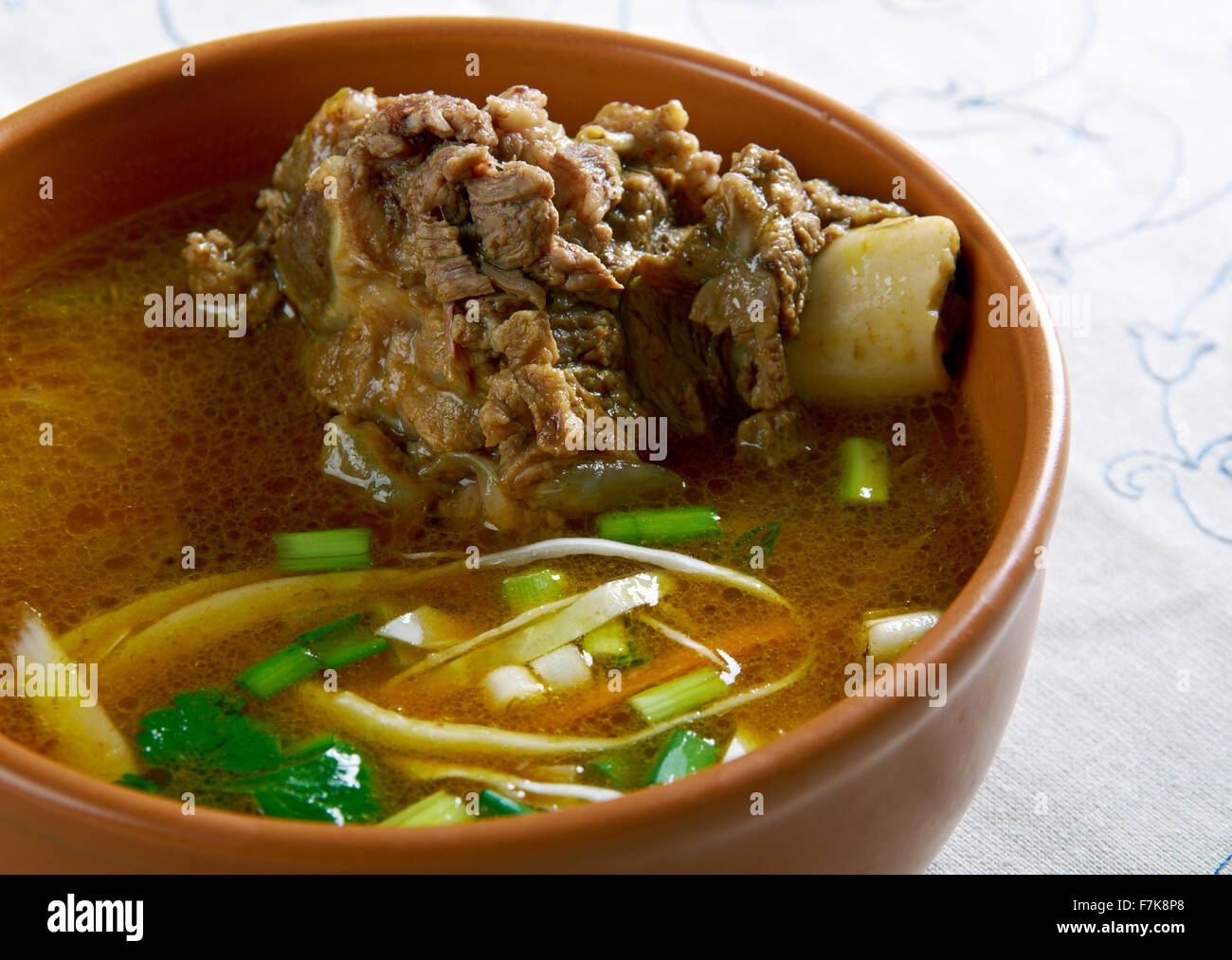 Nihari Gosht with Varqi Paratha Stock Photo - Alamy
