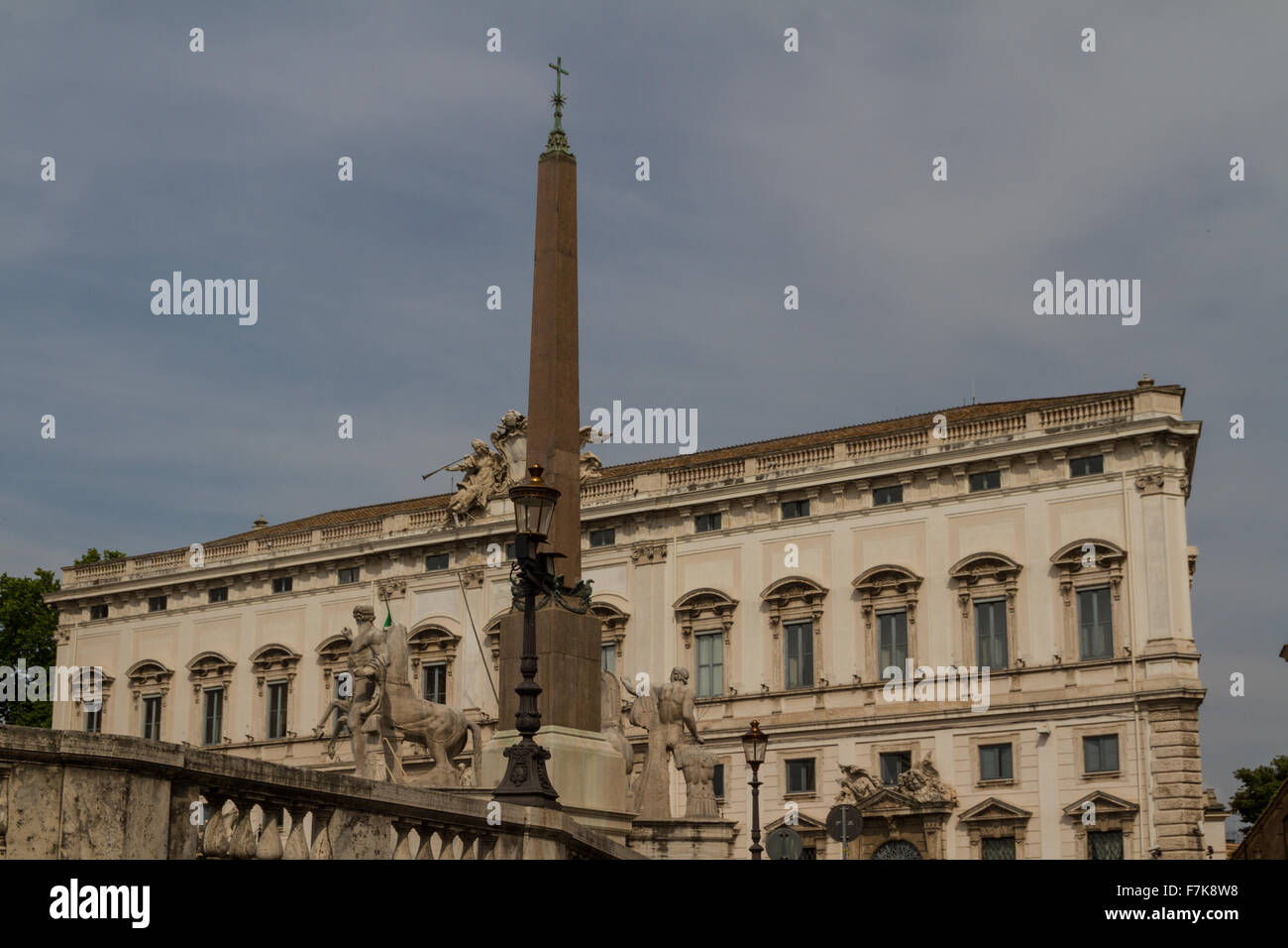 Rome, the Consulta building in Quirinale square Stock Photo - Alamy