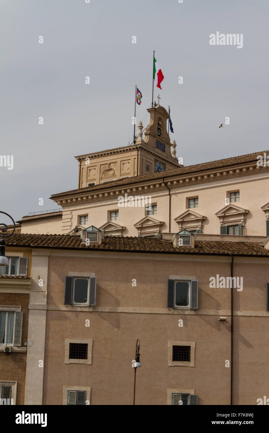 Rome, the Consulta building in Quirinale square Stock Photo - Alamy