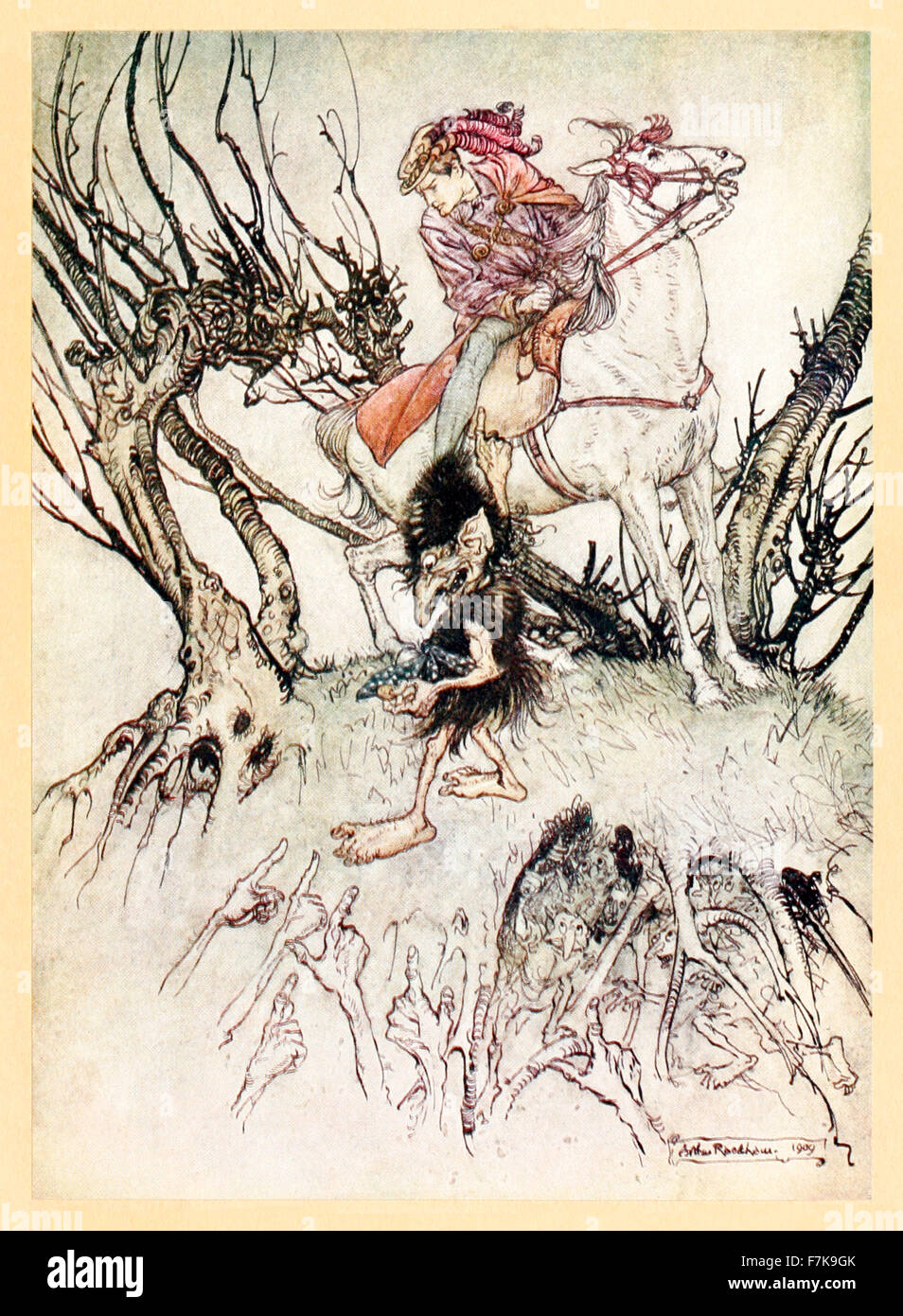 Illustrated arthur rackham hi-res stock photography and images - Alamy