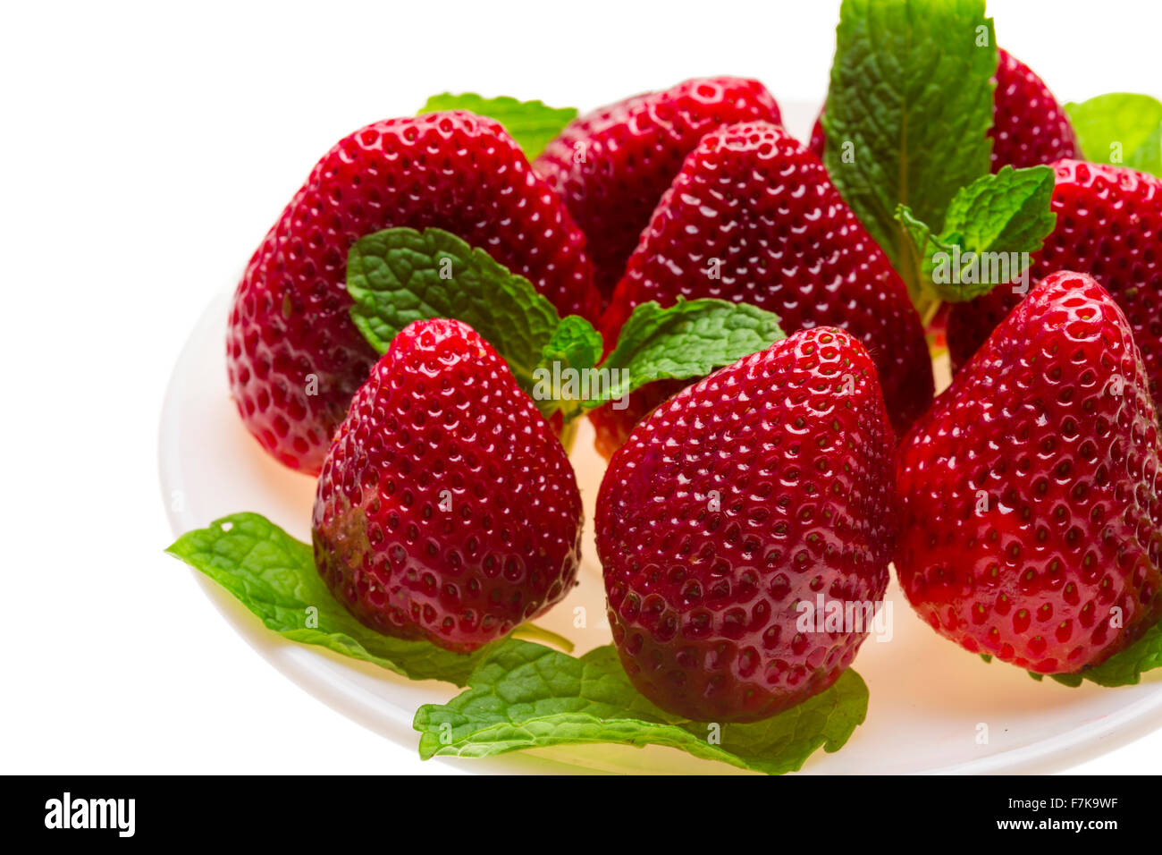 Bright ripe strawberry Stock Photo - Alamy