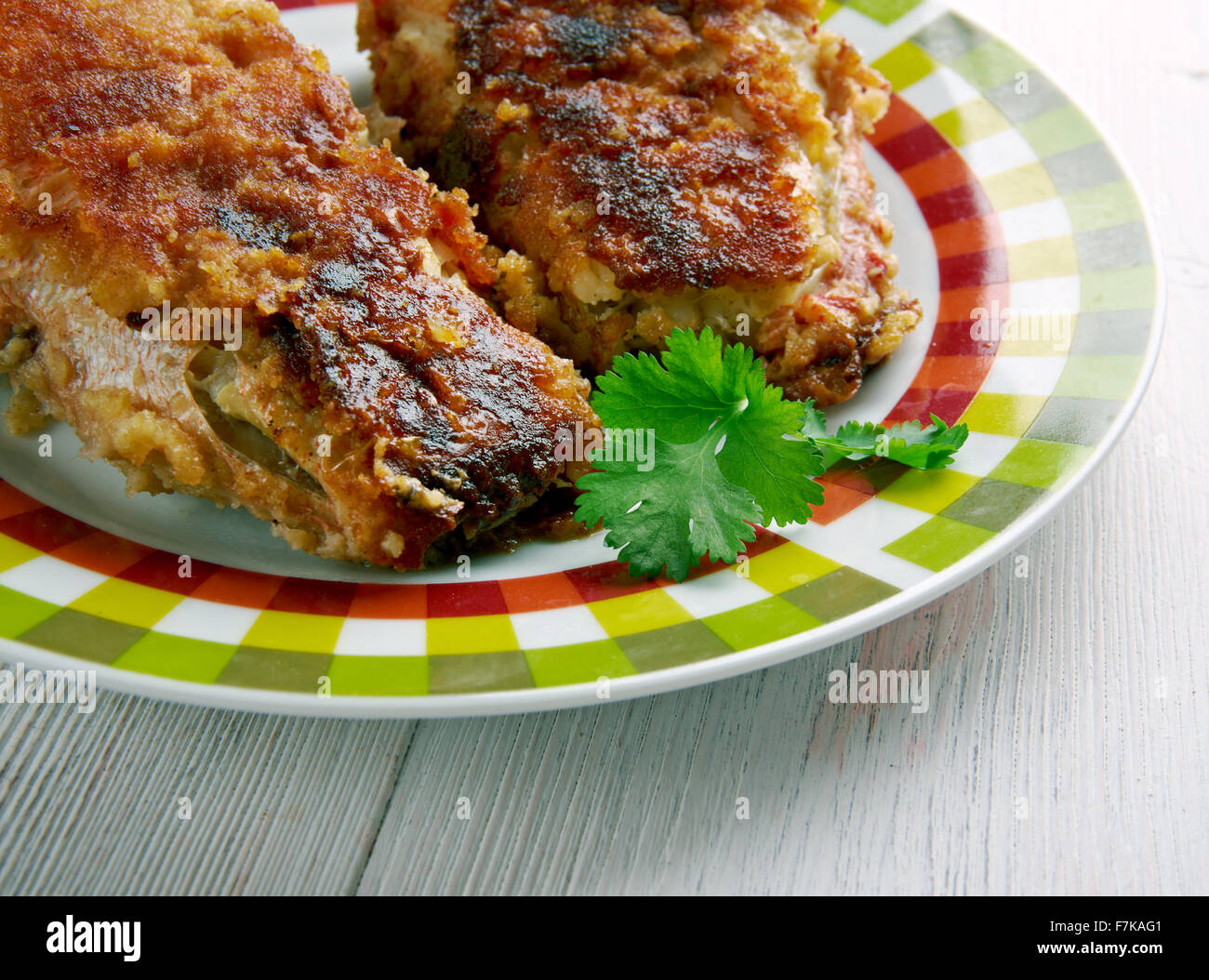Whole Roasted Fish High Resolution Stock Photography and Images - Alamy