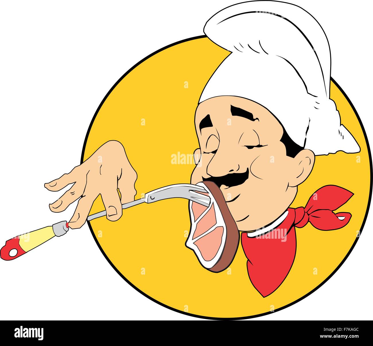 Cook Stock Vector Images - Alamy