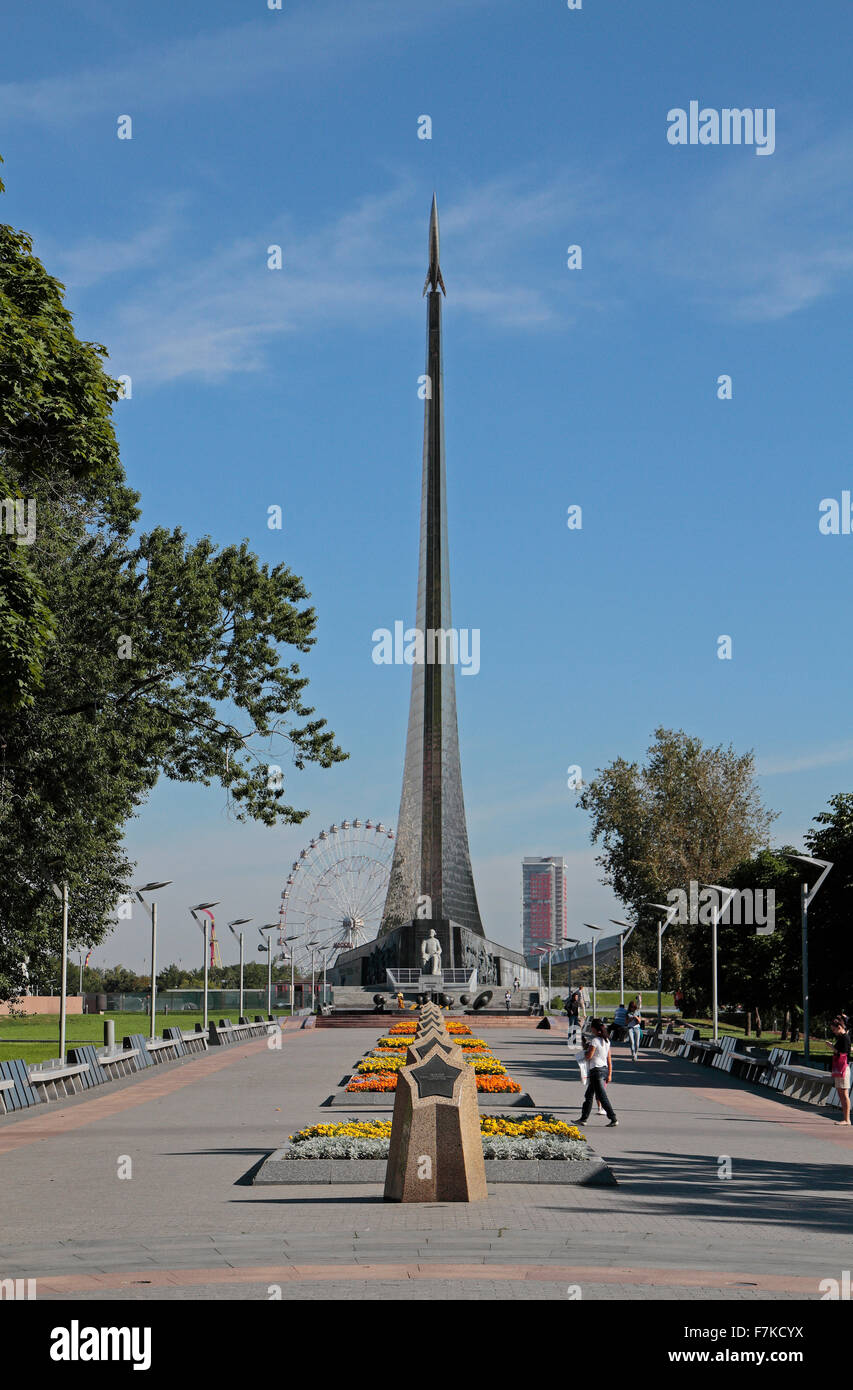 Monument to the conquerors of space hi-res stock photography and images ...