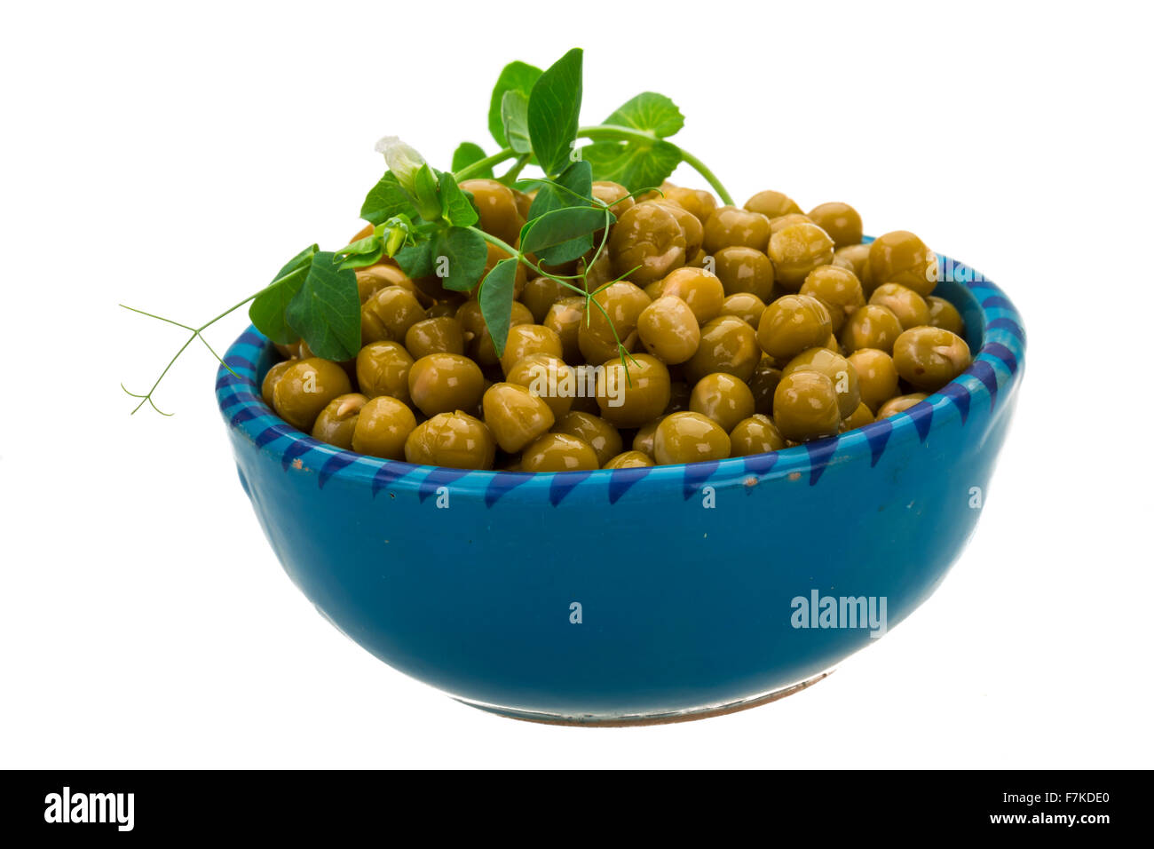 Marinated green peas with branch Stock Photo - Alamy