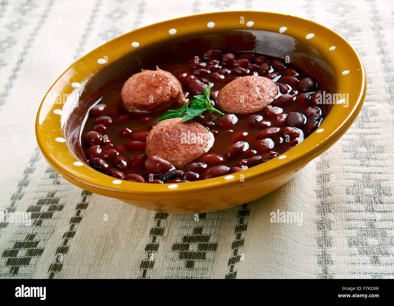 Caparrones - Spanish stew made of caparrón, a variety of red kidney ...
