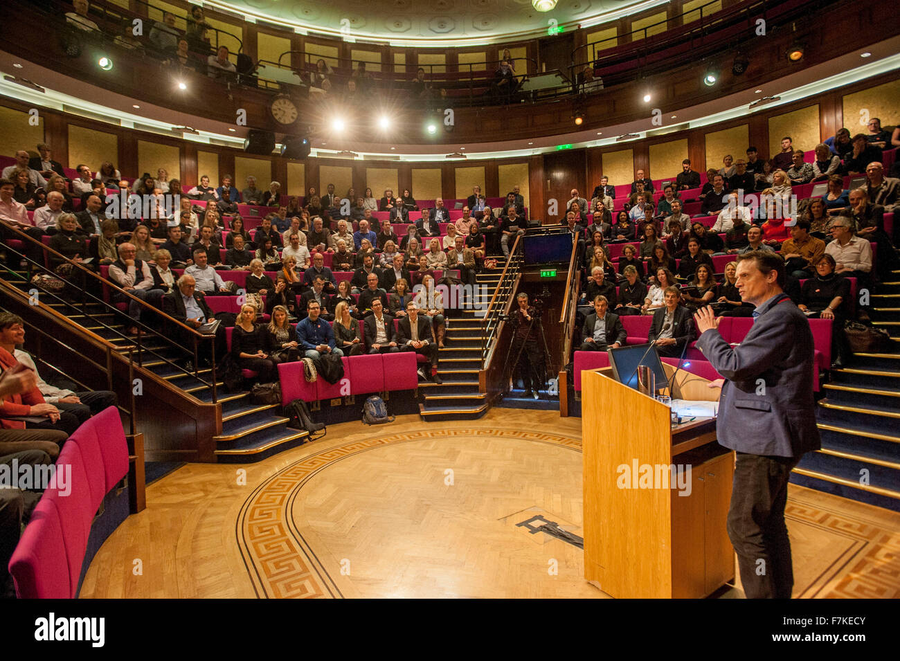 matthew taylor chief exex of RSA introduces London UK 1st December 2015 ...