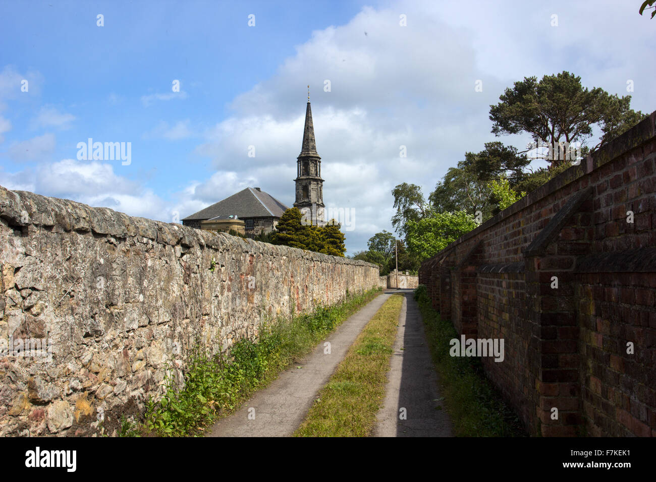 Inveresk church hi-res stock photography and images - Alamy