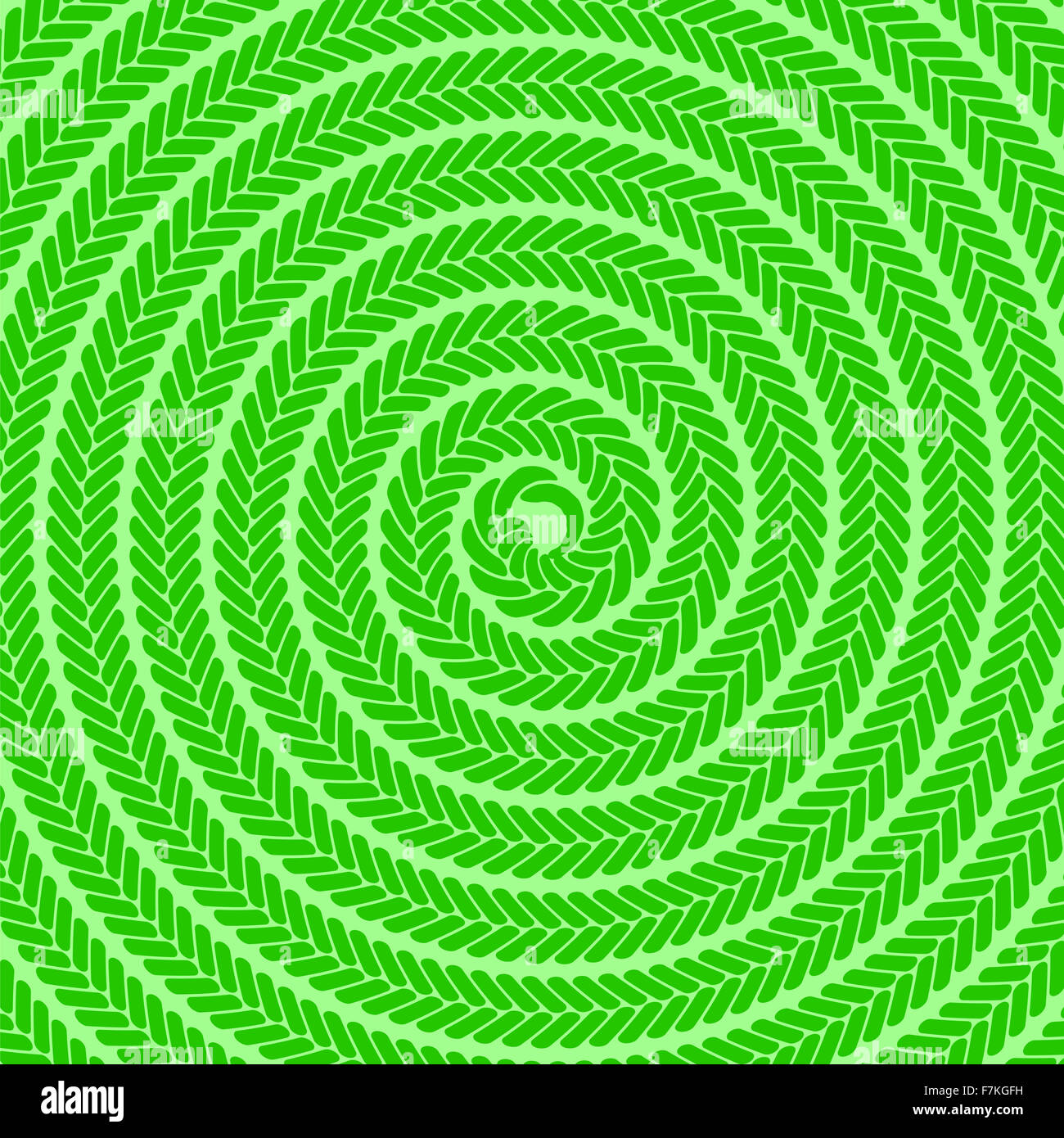 Abstract Green Spiral Pattern Stock Photo - Alamy