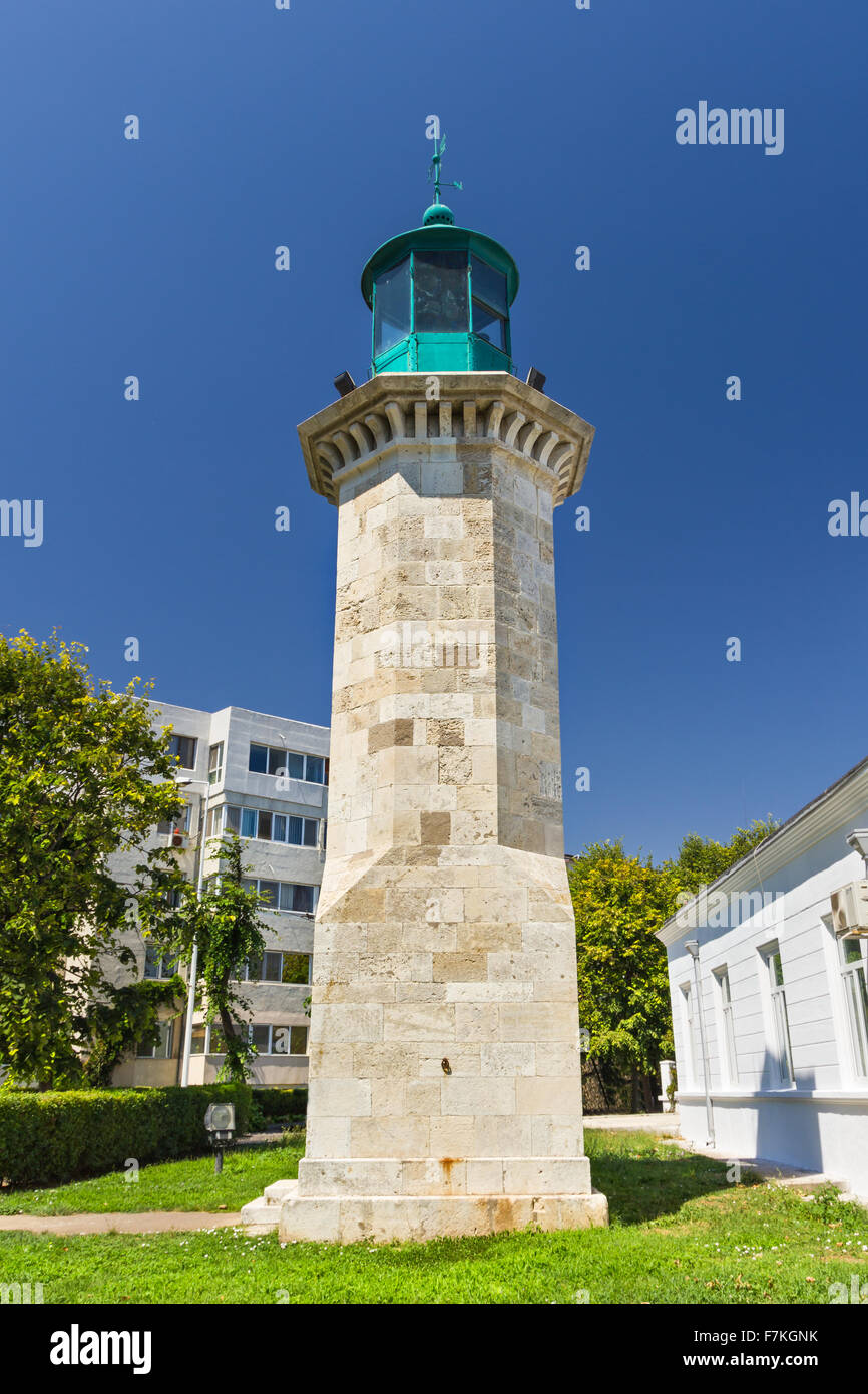 Old Constanta lighthouse Stock Photo - Alamy