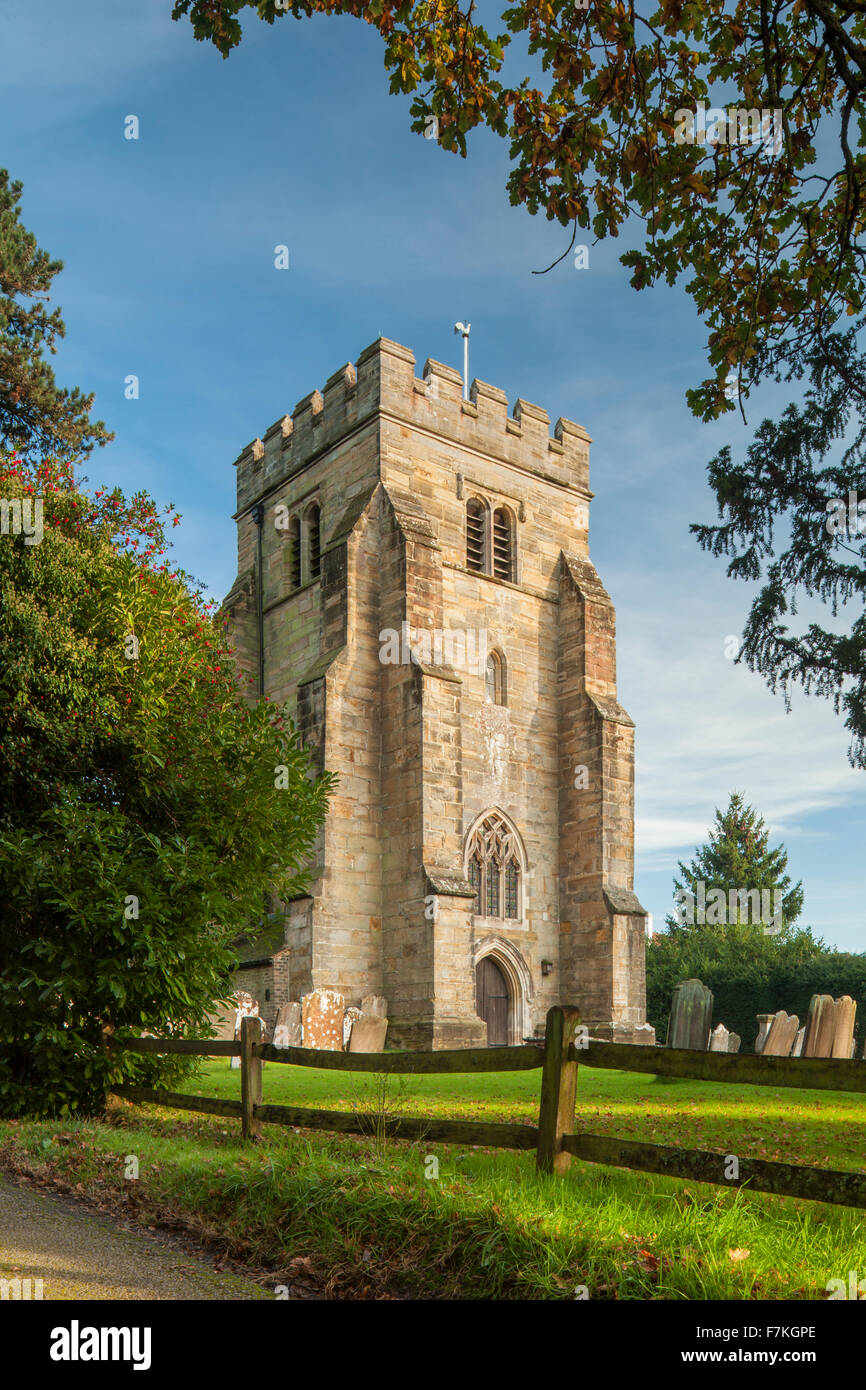 Autumn afternoon at St Mary Magdalene church in Rusper, West Sussex ...