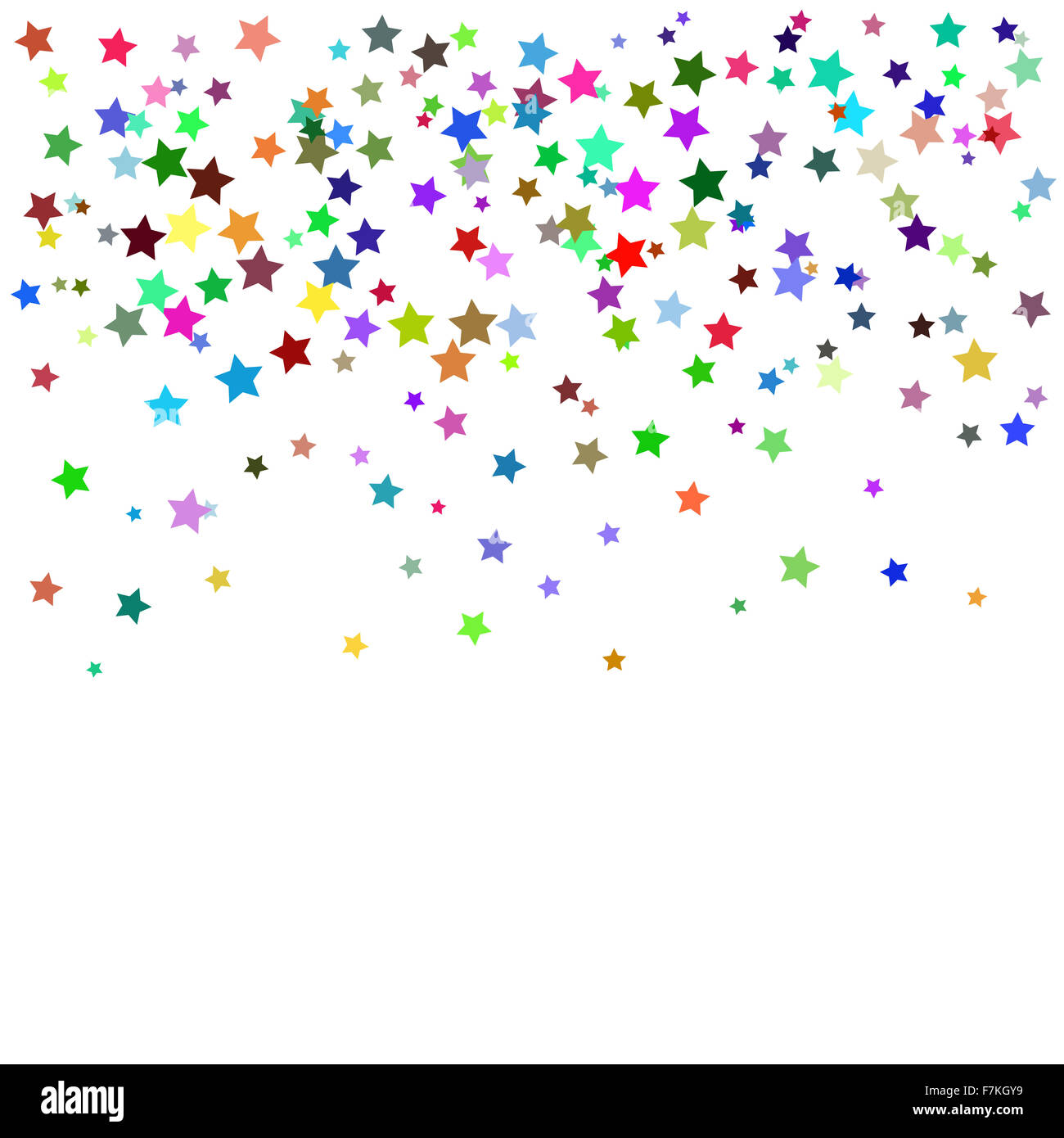 Set of Colorful Stars Stock Photo - Alamy