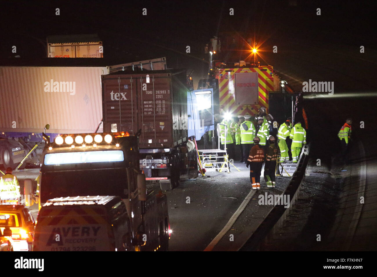 Southampton, Hampshire, UK. 2nd December, 2015. Two People have died ...