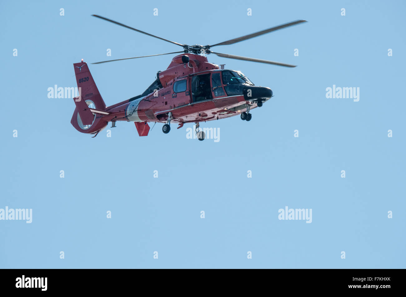 Coast Guard helicopter Stock Photo - Alamy